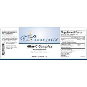 Alka-C Complex | High-Potency Vitamin C Powder | Energetix