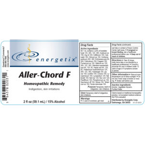 Aller-Chord F | Homeopathic Remedy | Energetix