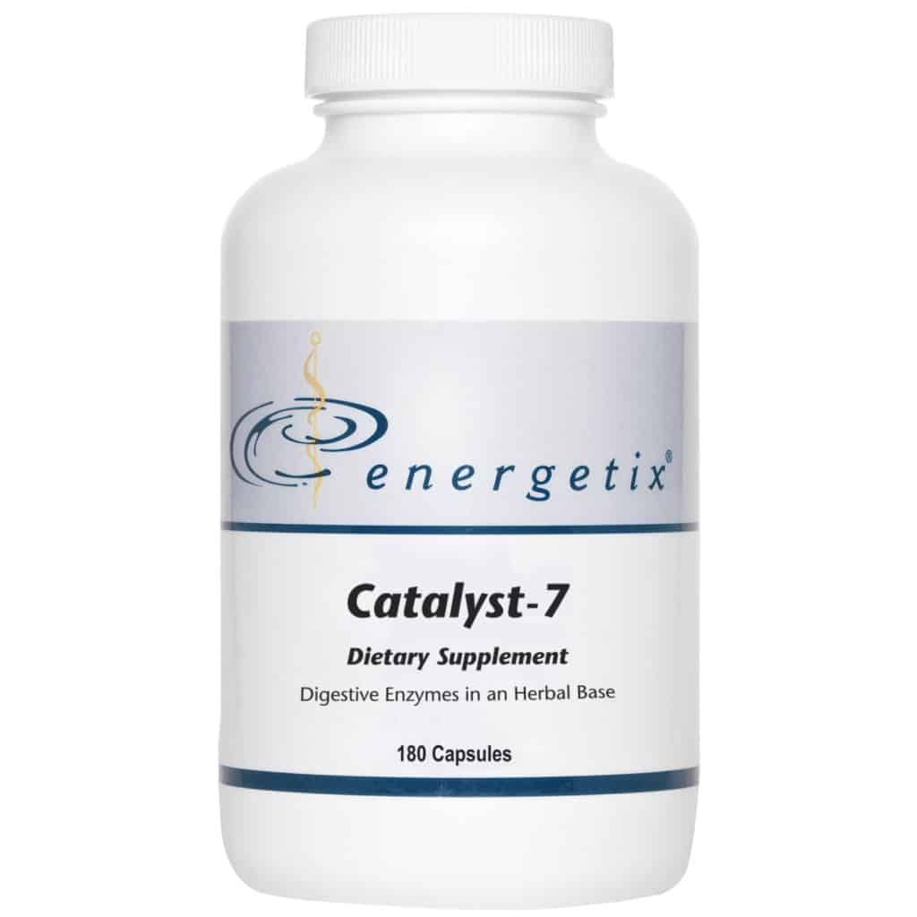 Catalyst-7 180 Capsules | Digestive Enzymes in an Herbal Base | Energetix
