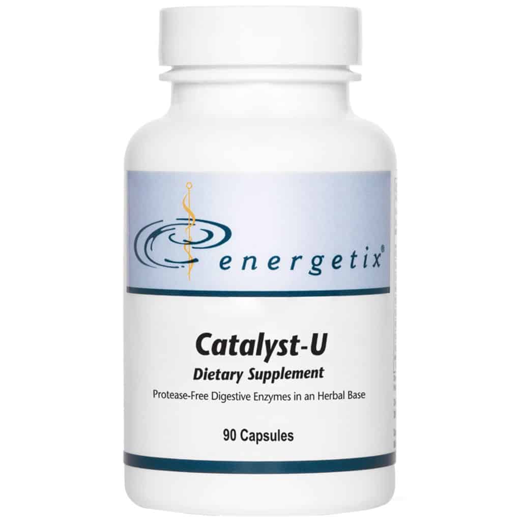 Catalyst-U 90 Capsules | Protease-Free Digestive Enzymes in an Herbal ...