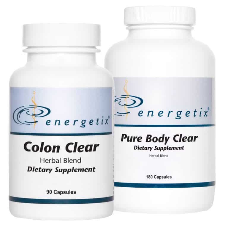 Colon Clear and Pure Body Clear Set | Herbal Blend| Energetix