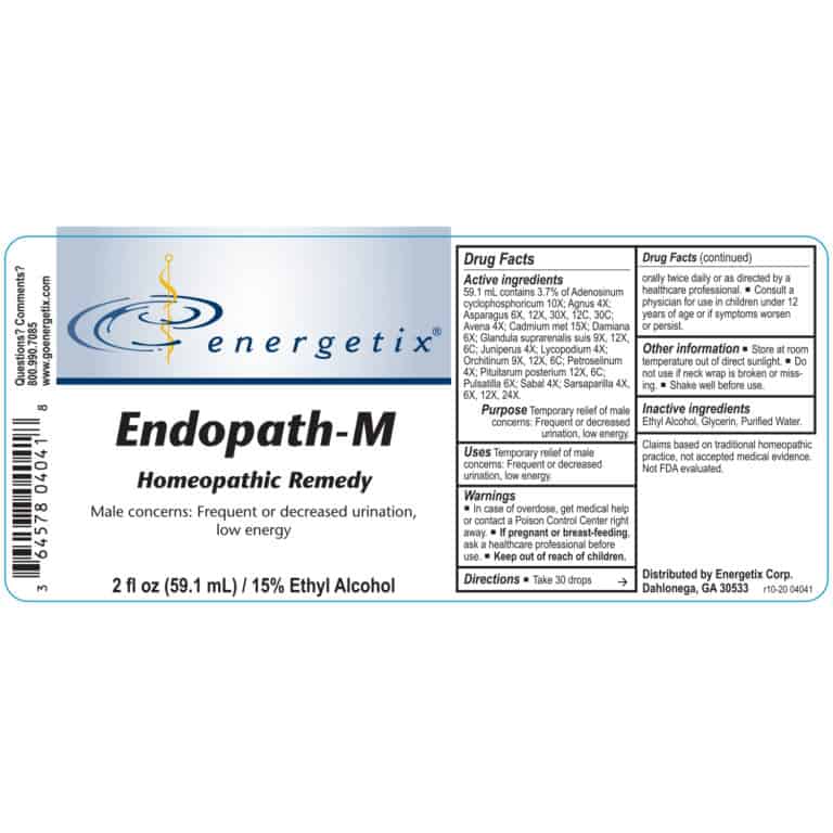 Endopath-M | Homeopathic Remedy | Energetix