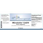 MicroActive® CoQ10 60 Capsules | Sustained Release, Micronized CoQ10 ...