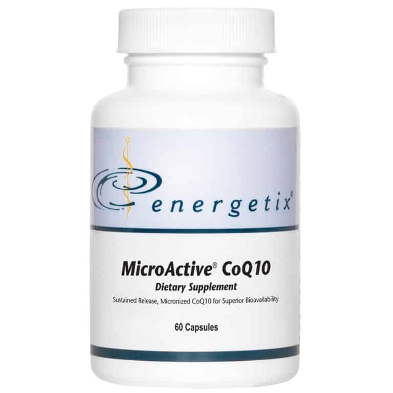 MicroActive® CoQ10 60 Capsules | Sustained Release, Micronized CoQ10 ...