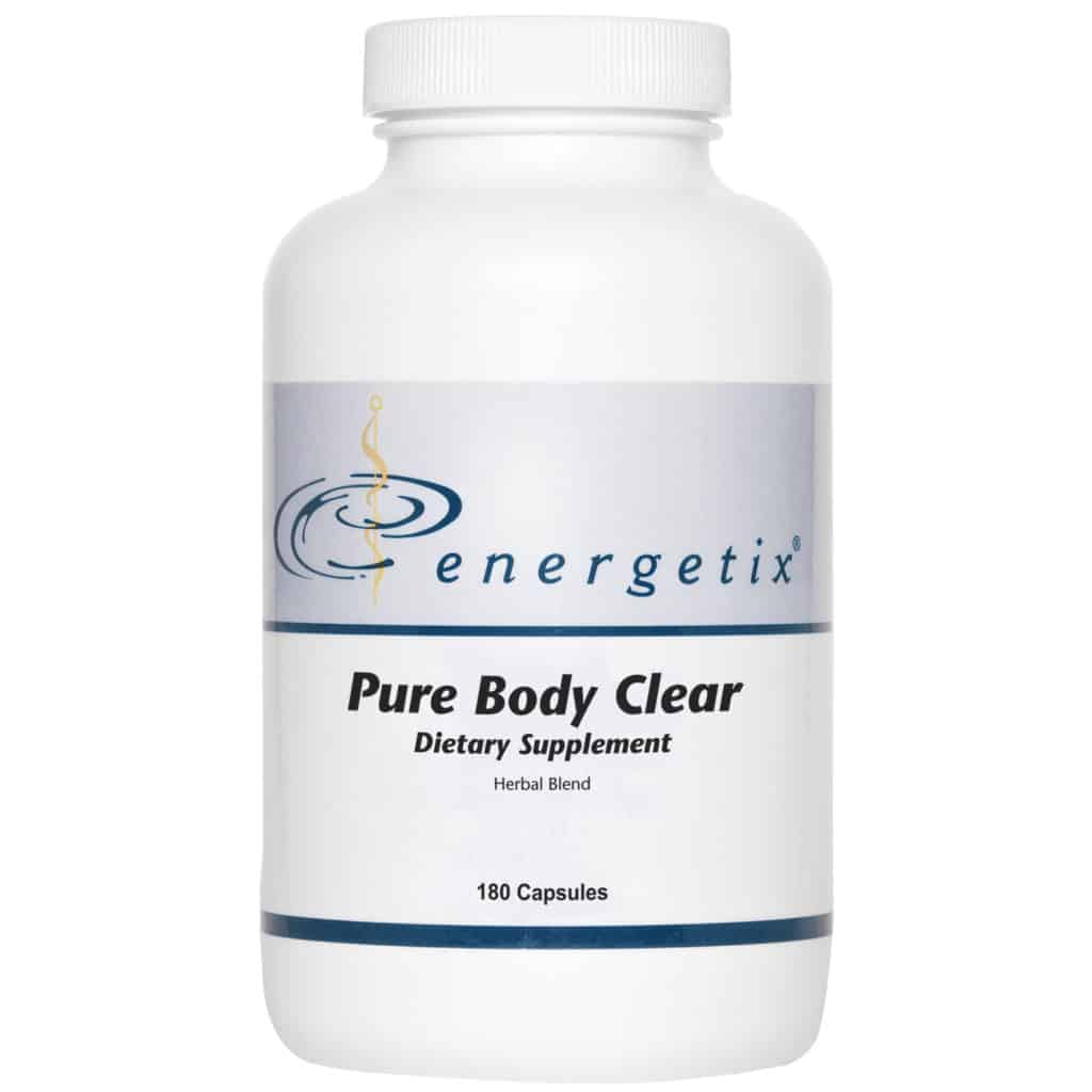 Pure Body Clear 180 Capsules | Herbal Blend | Energetix