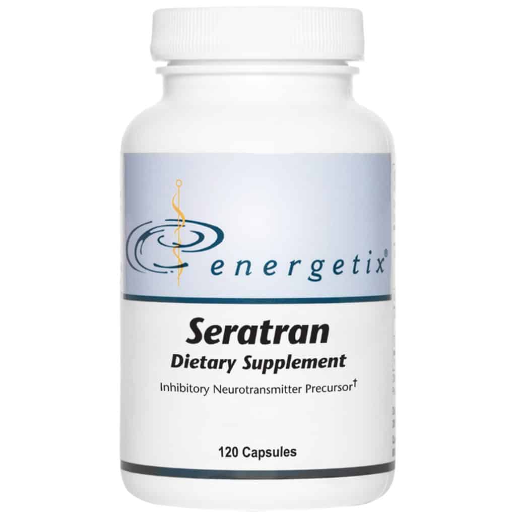 Seratran 120 Capsules | Inhibitory Neurotransmitter Precursor | Energetix