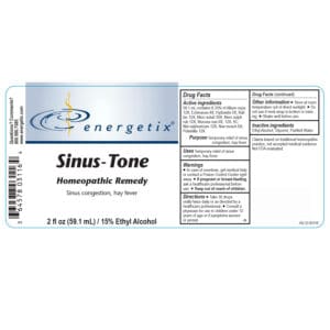 Sinus-Tone | Homeopathic Remedy | Energetix
