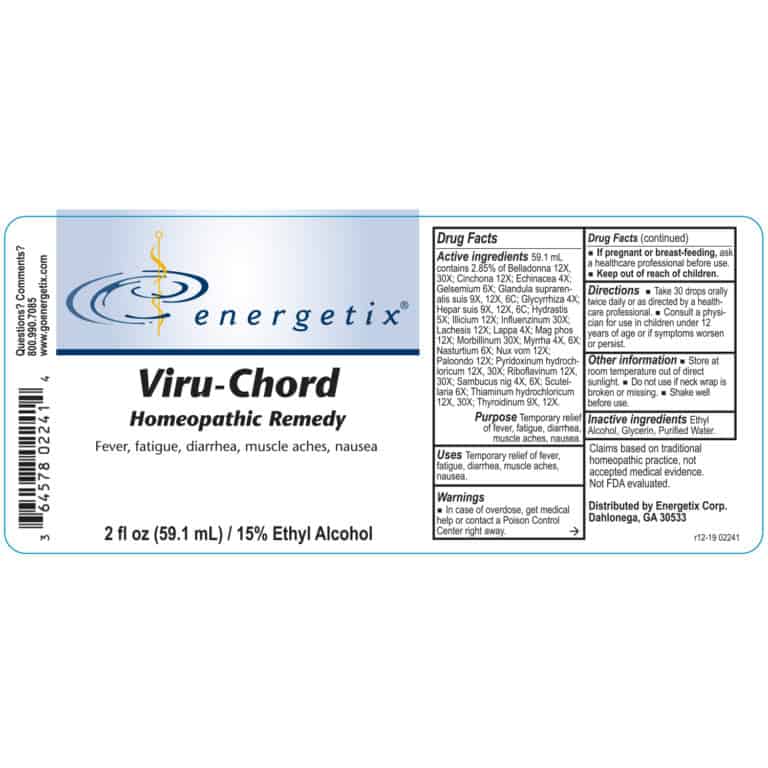 Viru-Chord | Homeopathic Remedy | Energetix